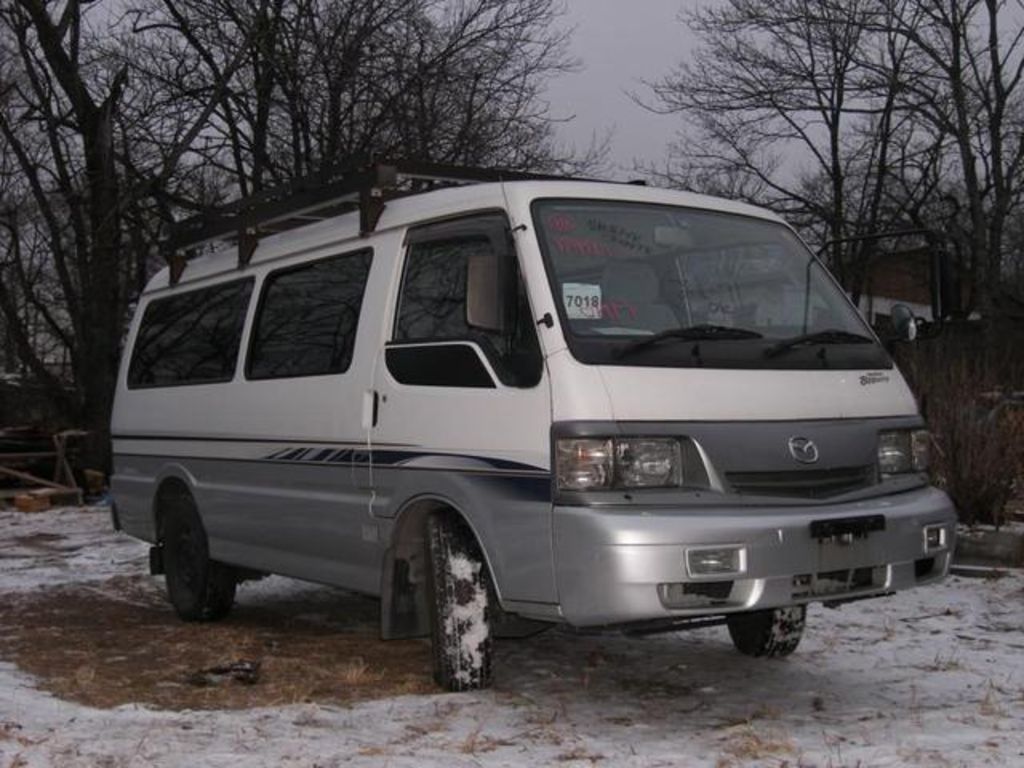 Mazda Bongo technical specifications and fuel economy